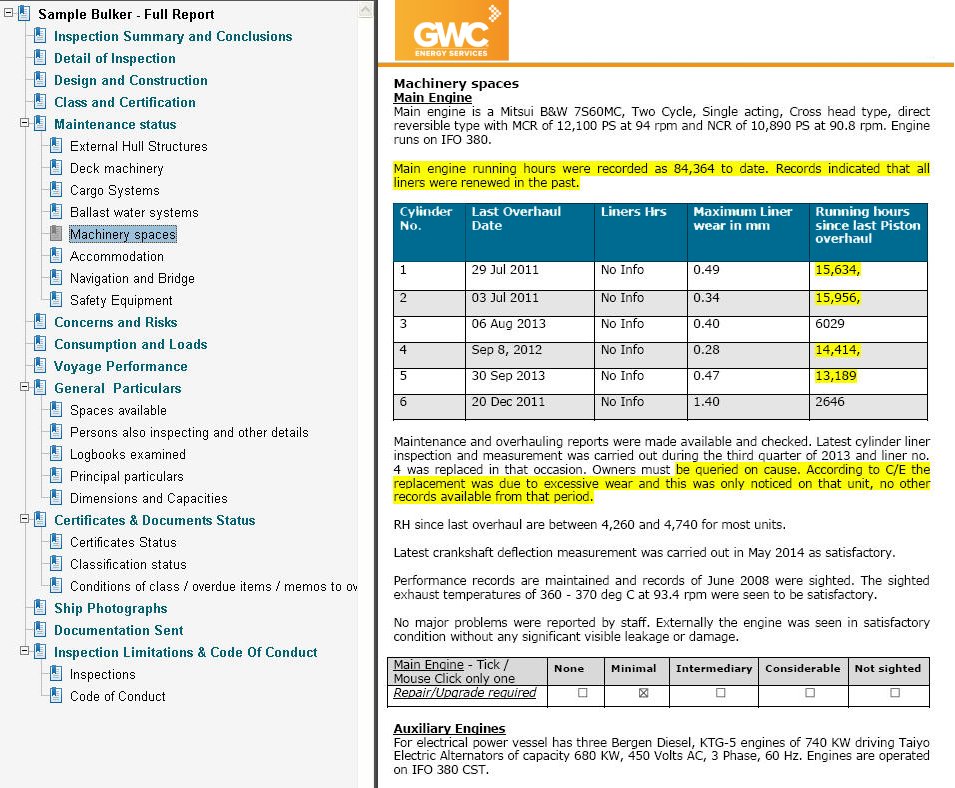 Bulk Carrier - GWC Energy
